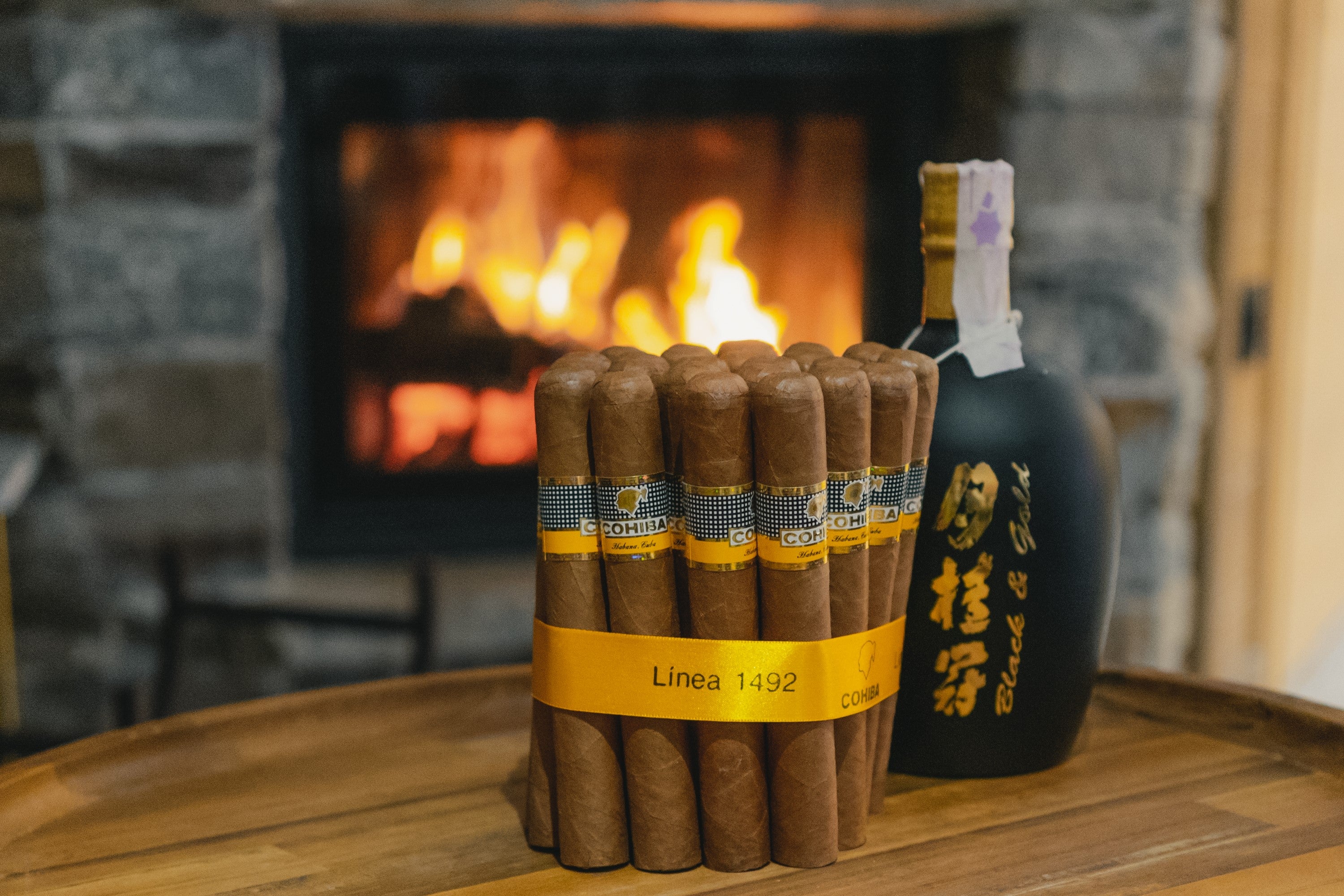 Cigars by the fire - Al-fresco smoking in the winter months – EGM Cigars